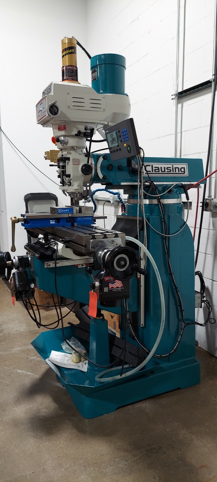 Milling Machine CLAUSING 2VS08 VS MILL 230V S/N P517902 230/3/60V | eBay