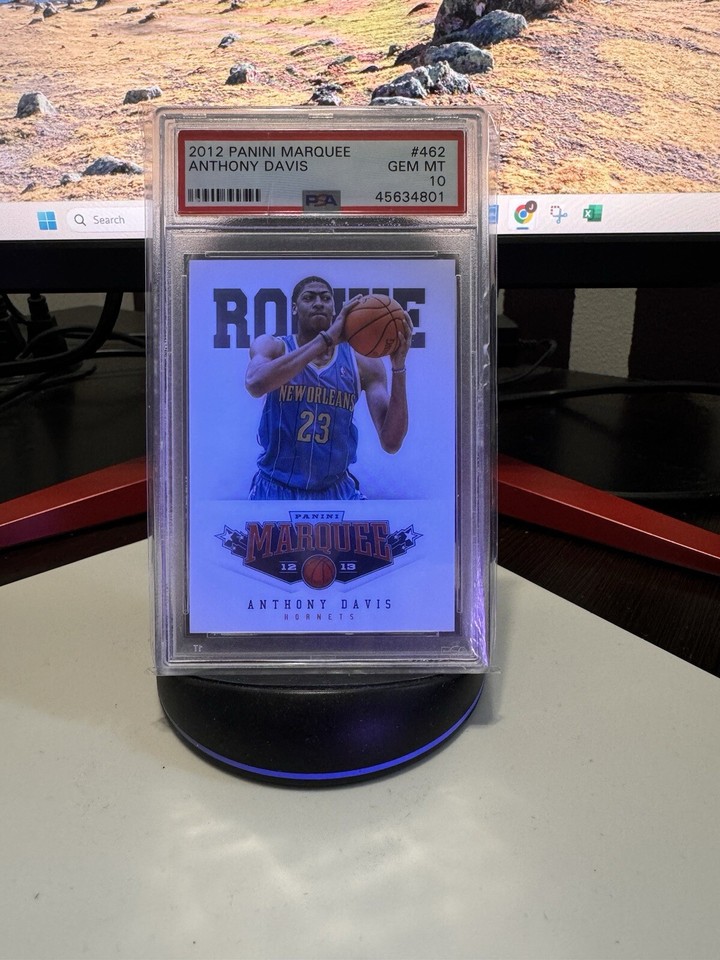 ANTHONY DAVIS PSA 10 2012 PANINI MARQUEE #462 ROOKIE HORNETS RC PSA 10 ...