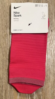 NIKE RUNNING "SPARK" Unisex No Show LIGHTWEIGHT SOCKS Da3589 667 | eBay