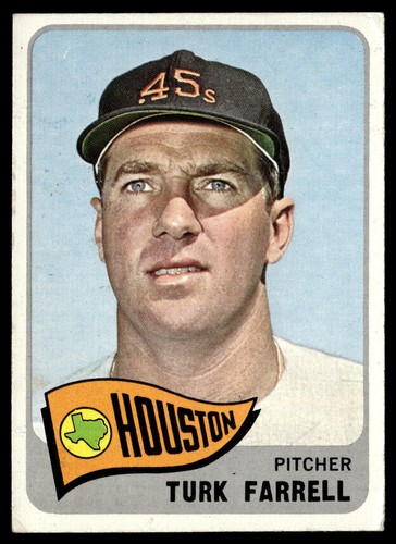 1965 Topps Turk Farrell #80 Houston Colt .45s | eBay