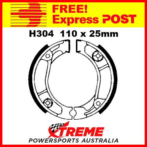 EBC Rear Brake Shoe Honda MTX 125 1985-1995 H304 | eBay Australia
