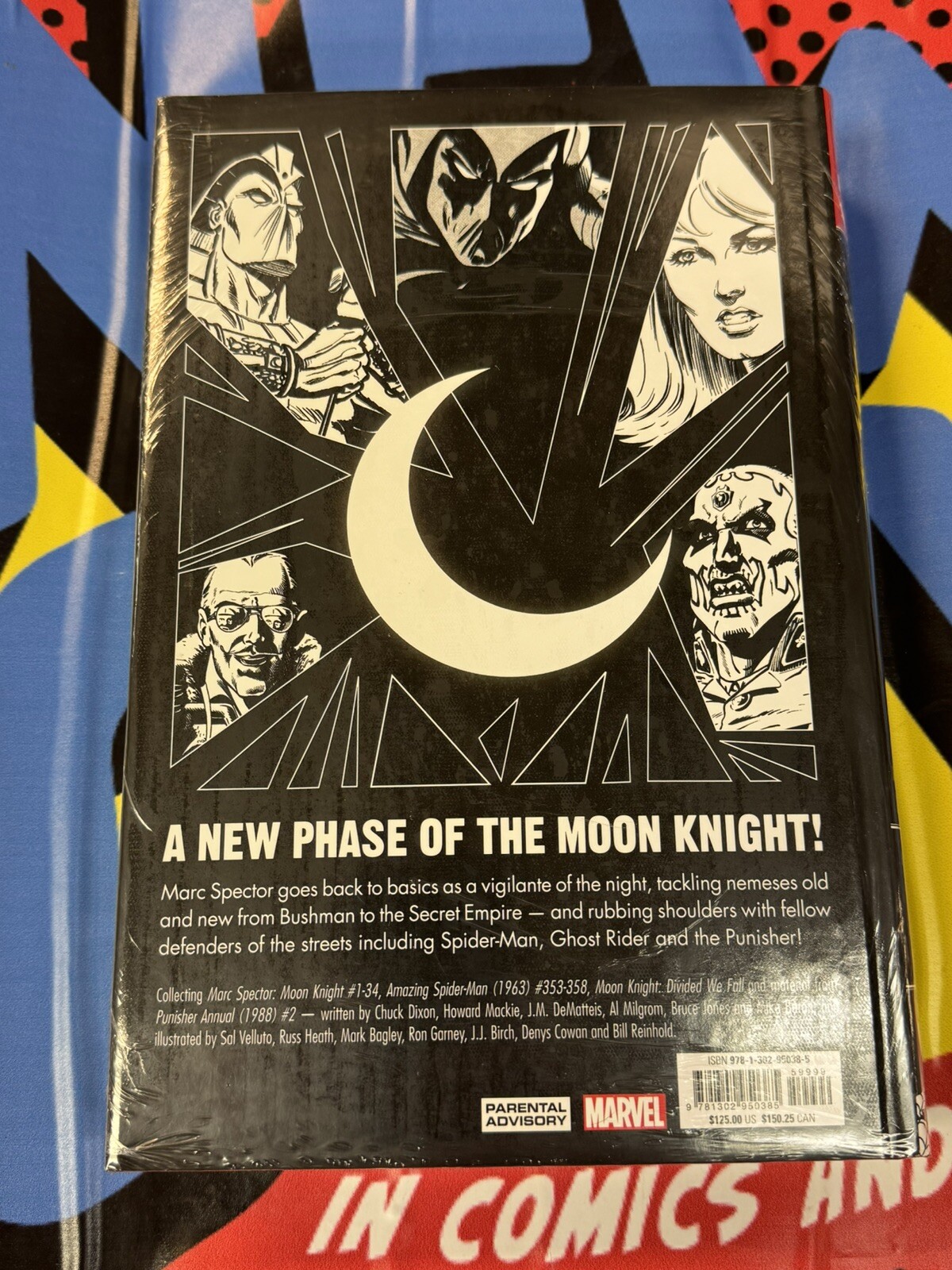 Marvel Comics Moon Knight Marc Specter Omnibus Vol 1 DM COVER HC New ...