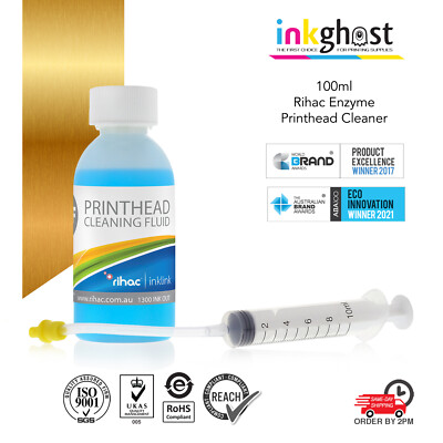 Printer Head Cleaning Fluid Enzyme Piezo Printhead Cleaner Liquid ...