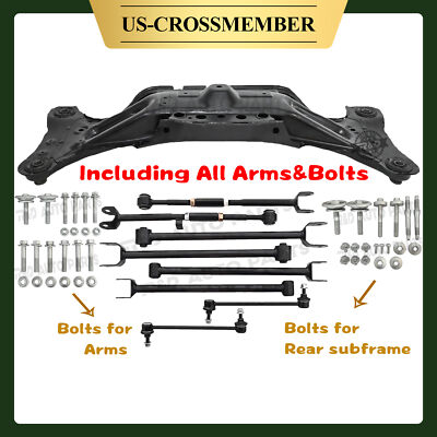Rear Subframe+Control Arms for Toyota Camry 02-11 Avalon Solara ...