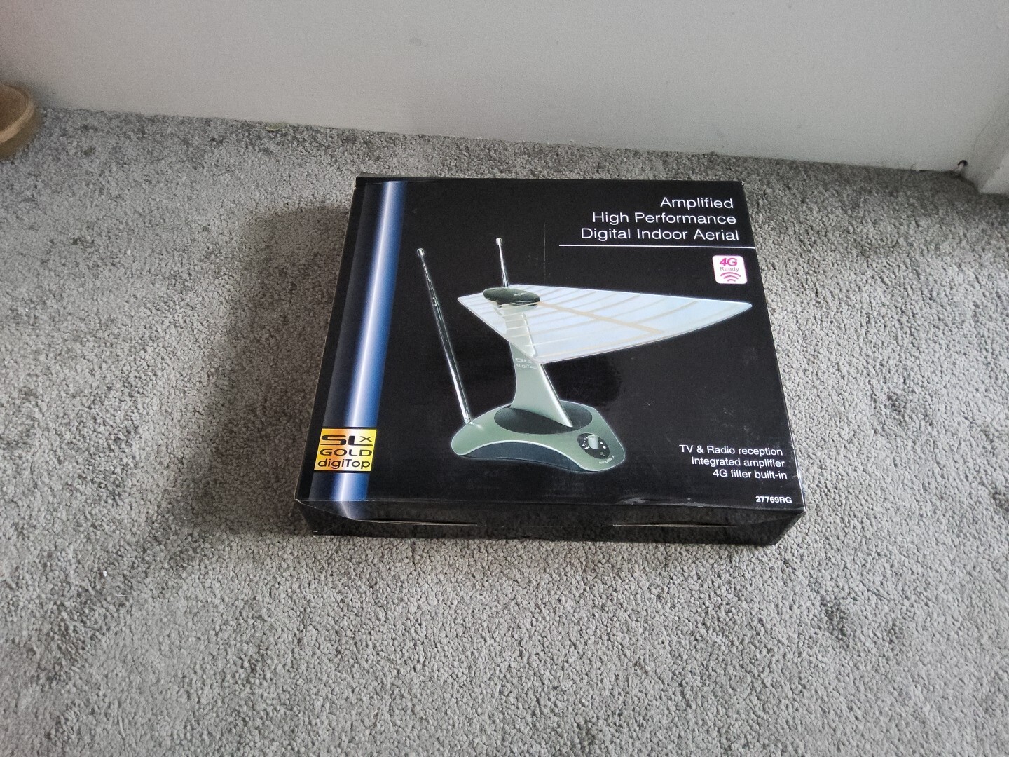 SLX Gold Digitop Amplified High Performance Digital Indoor TV Aerial ...