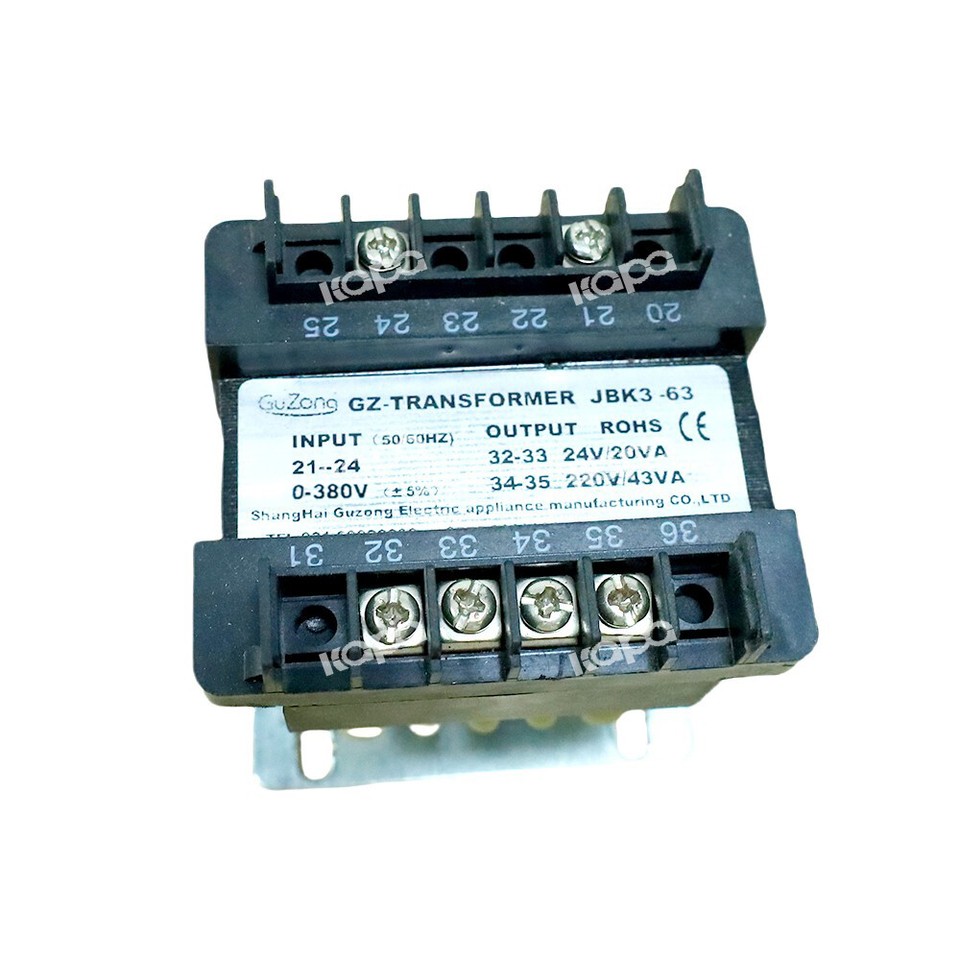 1PCS NEW FOR Air compressor control transformer JBK3-63 0-380V ,Output ...