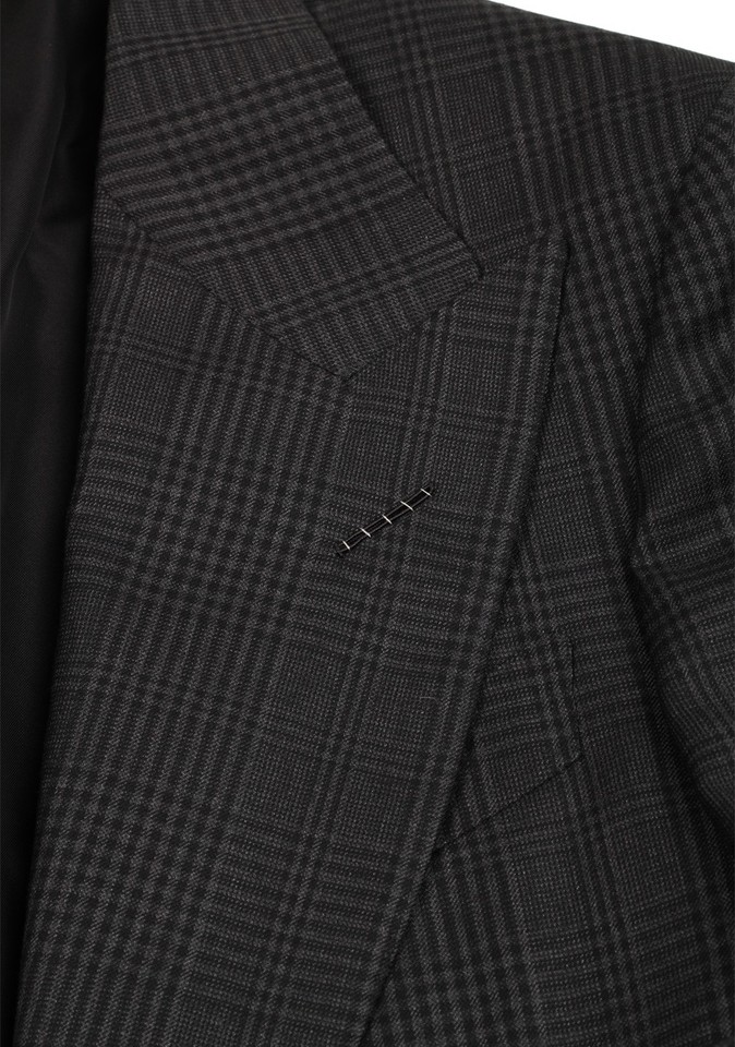 TOM FORD Atticus Gray Checked Sport Coat Size 46 / 36R U.S. Jacket ...