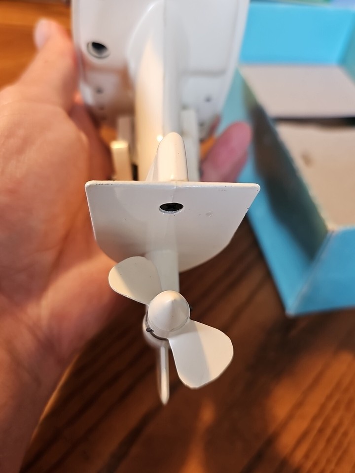 VTG FUJI SEA HORSE 15 TOY RC BOAT GAS ENGINE OUTBOARD MOTOR w/ ORIGINAL ...