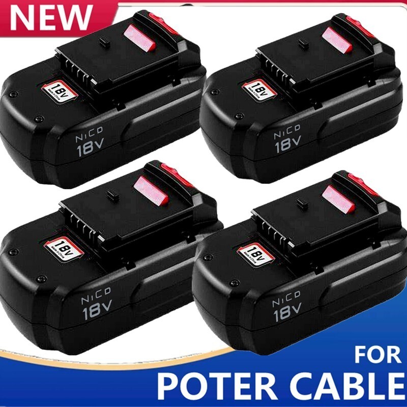 2Pack 18V NiCD Replacement Battery for Porter Cable PC18B 18-Volt ...