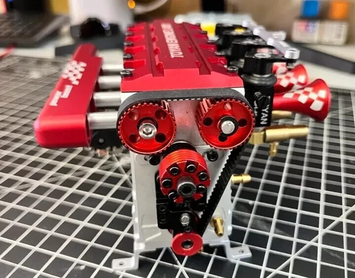 TOYAN FS-L400 14cc 4 Cylinder 4-Stroke RC Nitro Engine Factory ...