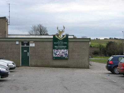 Photo 6x4 Ballynahinch Rugby Club Ballynahinch/J3752 The sign on the ...