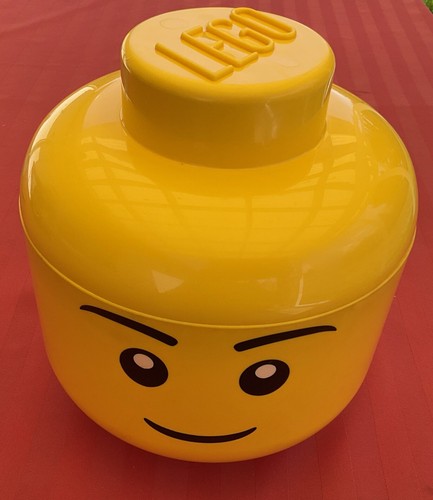 EUC LEGO Head Storage Sort and Store Large Case Container Carrying ...
