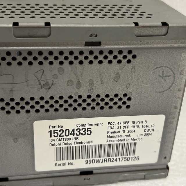 2004 GMC GM Yukon Denali GPS Navigation Display Screen 15204335 for ...