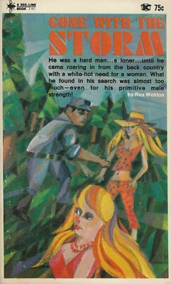 Bee-line Book 146 Gone With The Storm by Rex Welson Vintage Sleaze ...