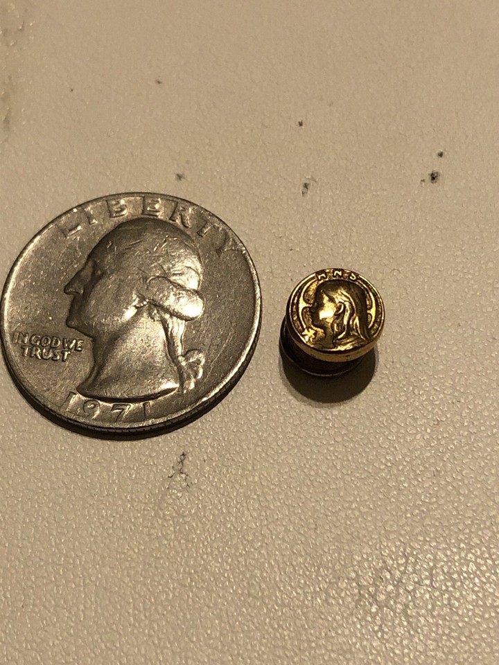 Antique HNS Lapel Screw Back Pin | eBay