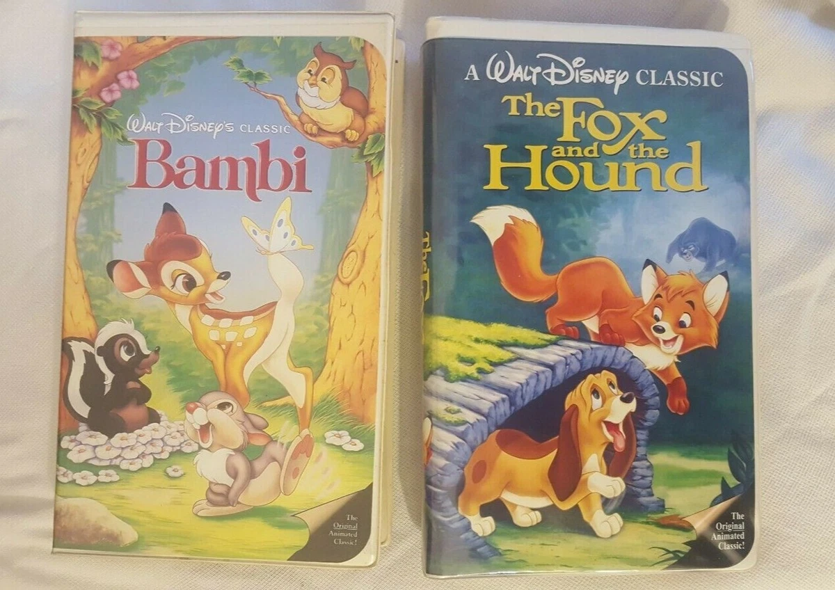 The Fox And The Hound Vhs Ebay
