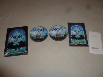 AION LIMITED COLLECTORS EDITION TOWER ETERNITY COMPUTER PC GAME W TIN ...