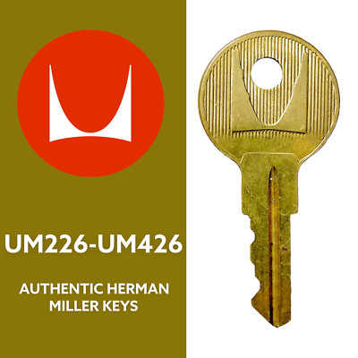 OEM UM226-UM426 Replacement Herman Miller Furniture/File Cabinet Key ...