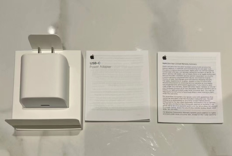 Genuine Apple 20W Charger USB-C Power Adapter For iPhone12 13 14 & 15 ...