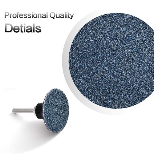 Quick Change Grinding Disc, 50 Pcs 2 inch Sanding Discs, Zirconia ...