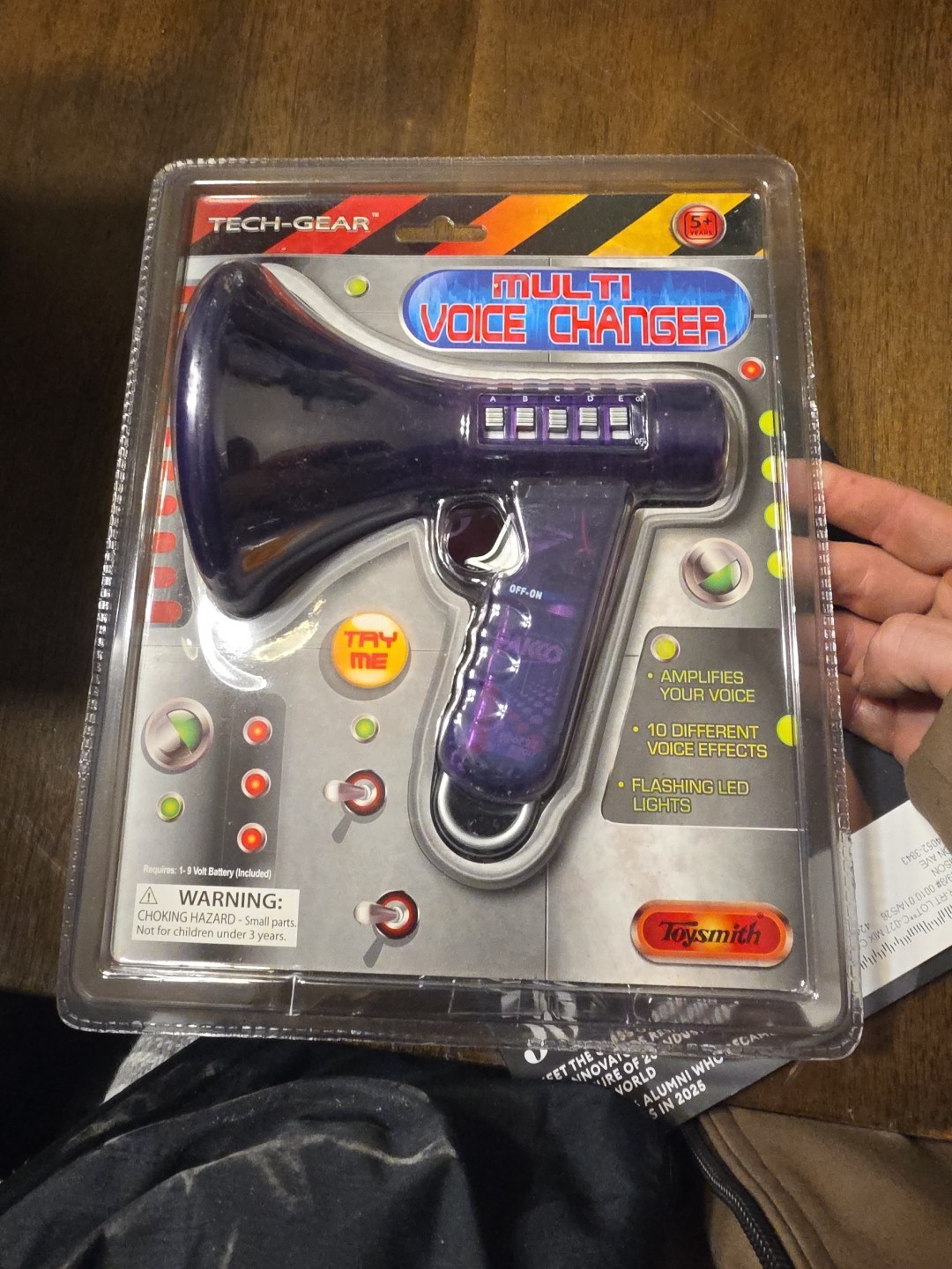 Toysmith Tech Gear Multi Voice Changer, Amplifies Voice W/8 Different ...