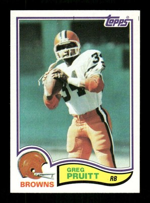 1982 Topps Football 69 Greg Pruitt NM to NMMT BXCP42 | eBay