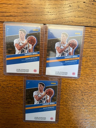 2017 Panini UCLA Lonzo Ball Three card Lot | eBay