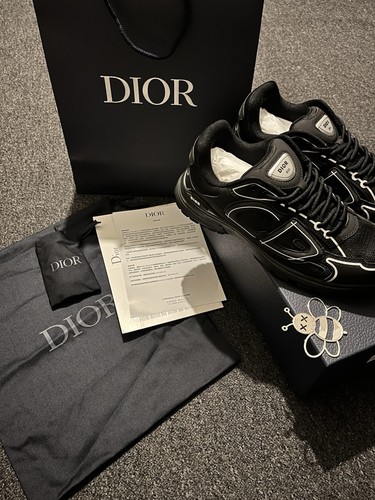 Dior B30s Triple Black Reflective - Size 9 UK/EUR 43 | eBay UK