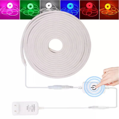 12V Dimmbar Neon LED Strip Streifen Lichtleiste Flexibel Diffus Party ...