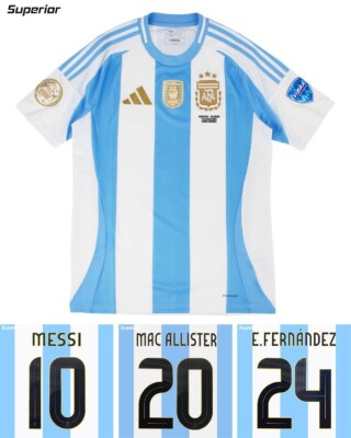 [OFFICIAL] Adidas Argentine 2024 Copa America Final Home Jersey (S ...