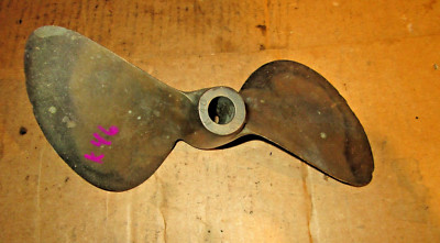 Michigan Wheel Brass 2 Blade Left Handed Pin Drive Racing Prop ...