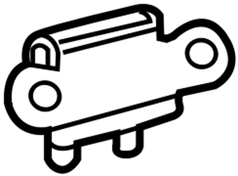 68810-42070 Toyota Hinge assy, back door, rh 6881042070, New Genuine ...