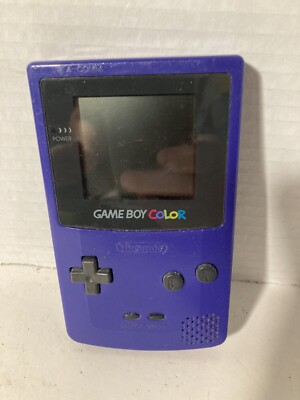 Gameboy Color - Grape (Nintendo Authentic Handheld Console) 45496710613 ...