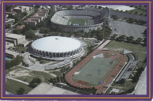 1990 Louisiana State University LSU Tigers Tiger Stadium Postcard ...