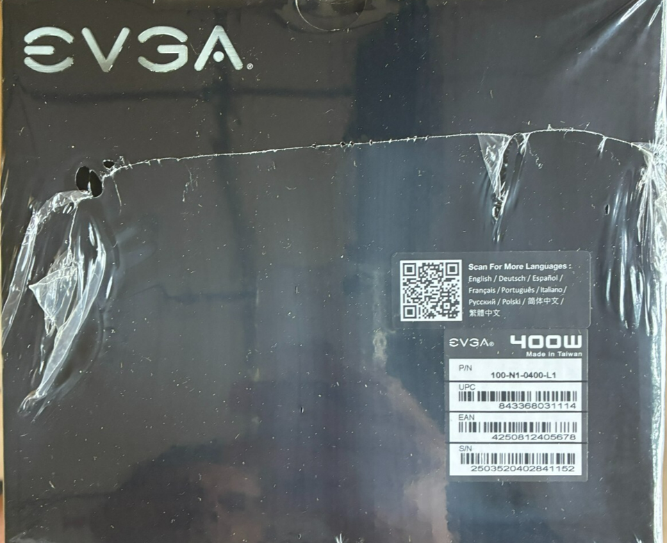 EVGA - 100-N1-0400-L1 - 400W Power Supply 843368031114| eBay