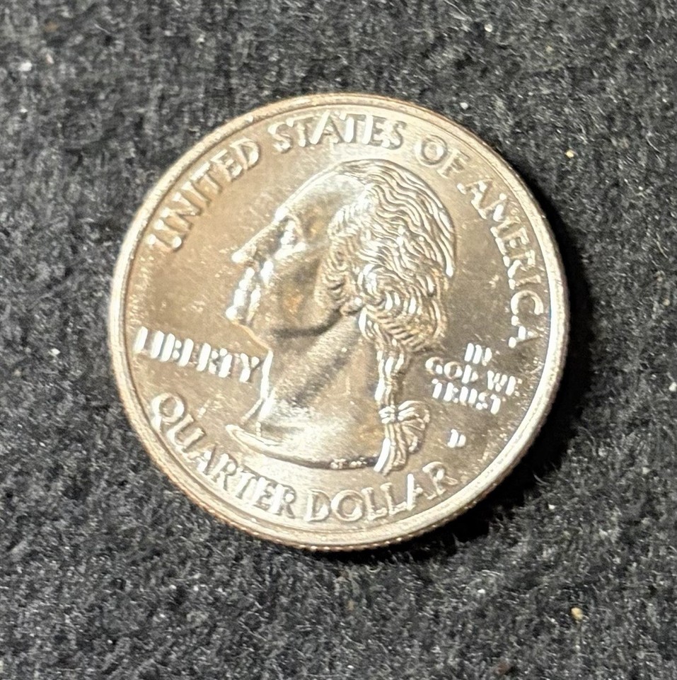 2009 D District Colum, U.S Territory State Quarter Circulated Free ...