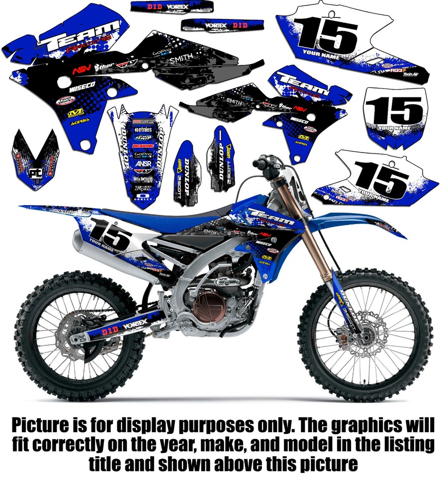2015-2018 YAMAHA YZ 85 GRAPHICS KIT DECALS STICKERS TEAM RACING YZ85 ...