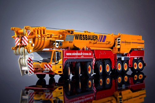 Demag AC700-9 Mobile Crane - Wiesbauer IMC 1:50 Scale Diecast Model #33 ...