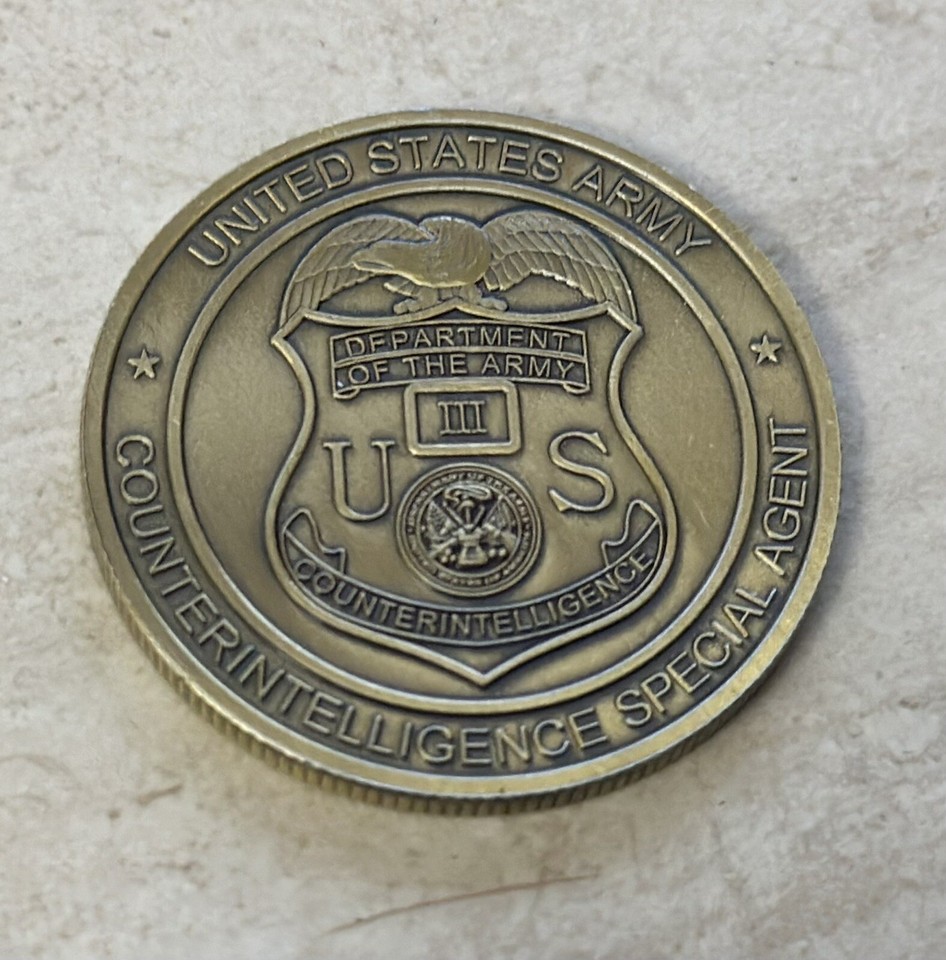 US Army Military Intelligence Branch & Counter Intelligence Special ...