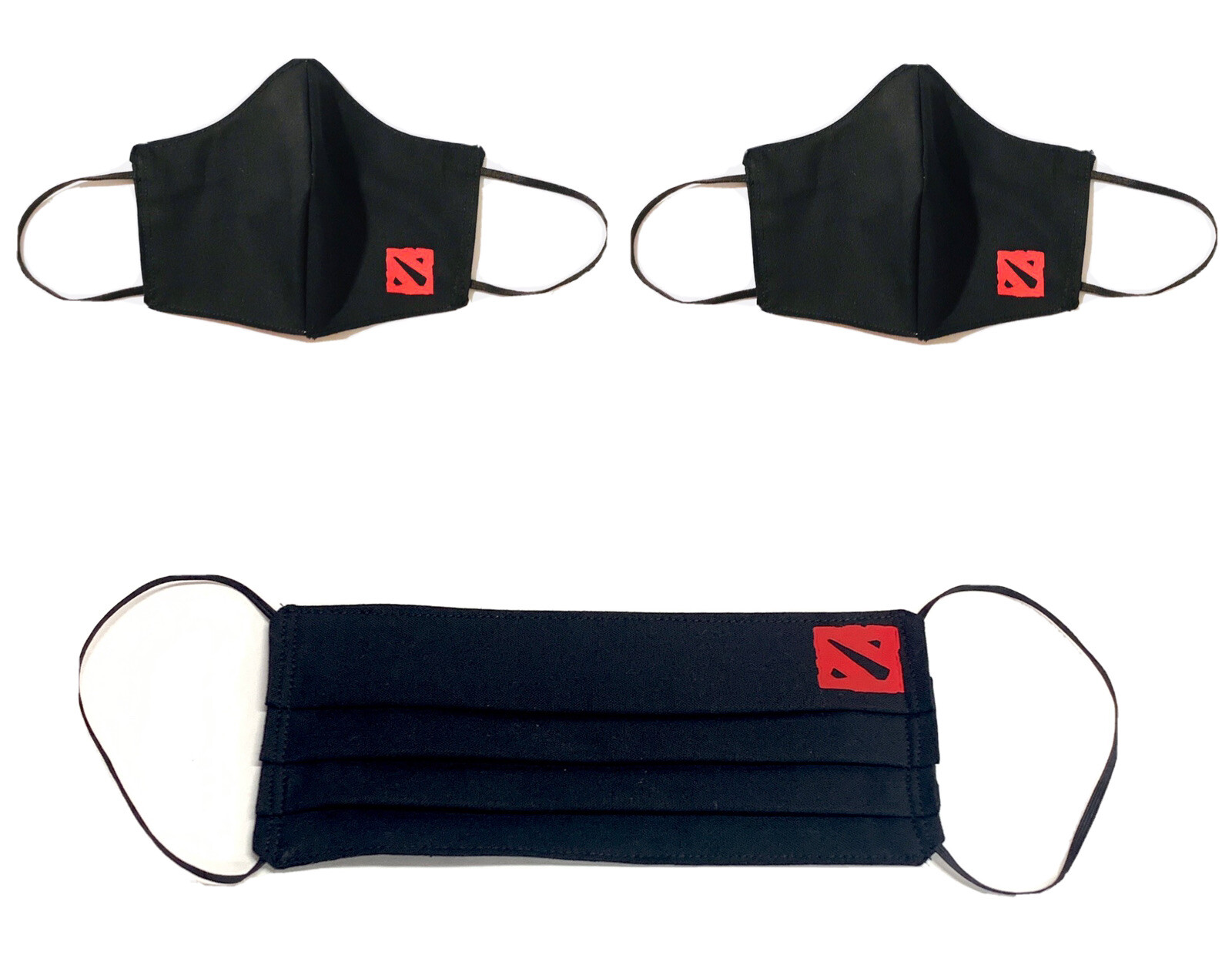 3 Pack Dota 2 Face Mask Adult New Logo International Valve Steam Dota2 ...