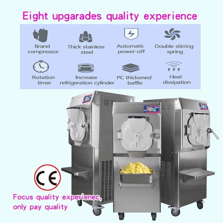 Kolice Fresh Fruits Water Ice Machin Italian Ice Machine Gelato Ice ...