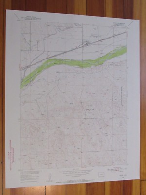 Crook Colorado 1954 Original Vintage USGS Topo Map | eBay