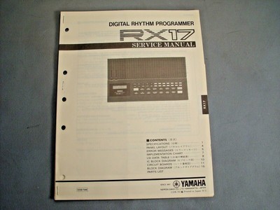 Yamaha rx 1080 manual