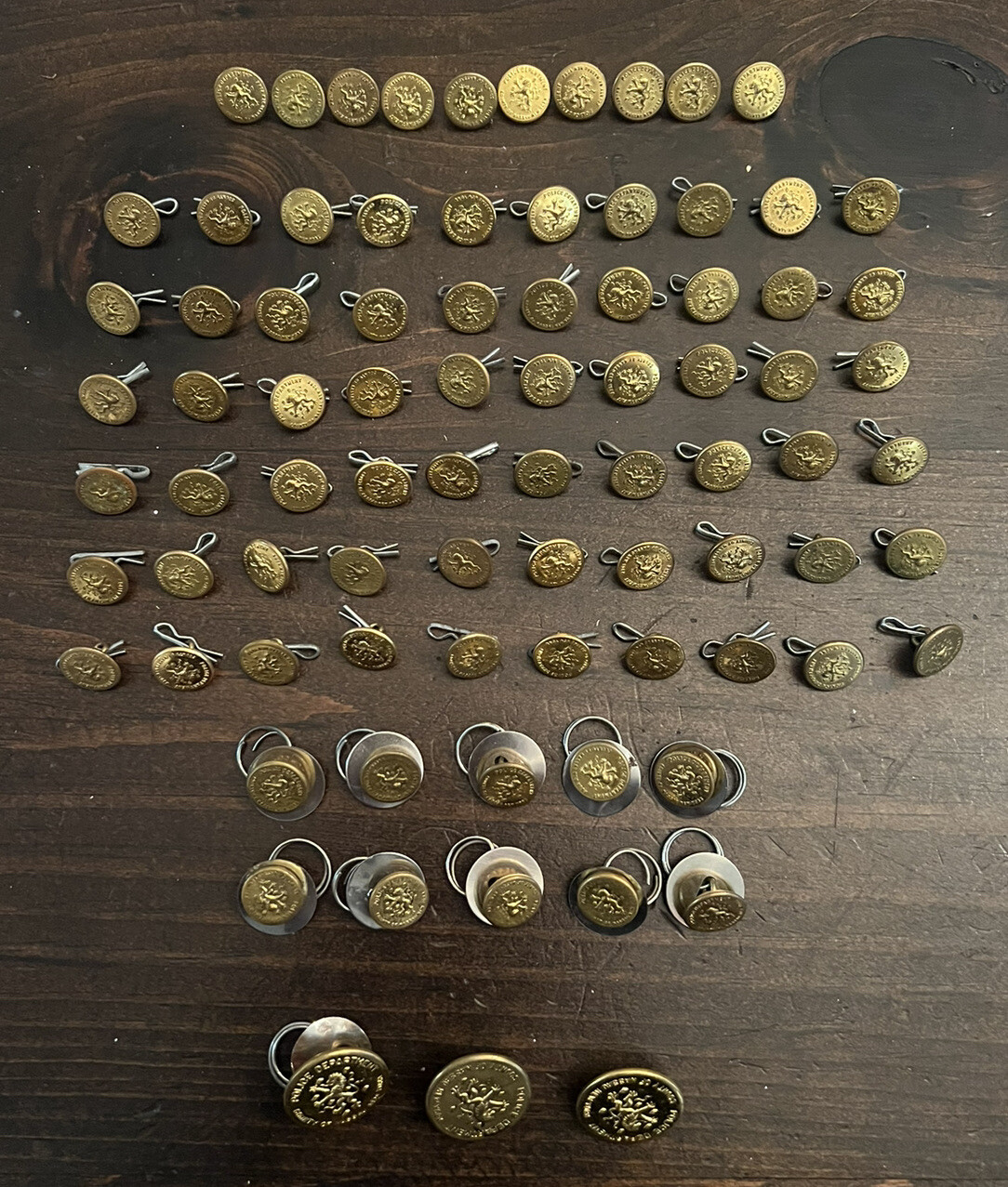 NYPD New York Police Department Waterbury Company Button Lot Of 83 ...