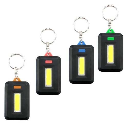 Flashlight Key Chain COB LED Keychain Portable Mini Light ...