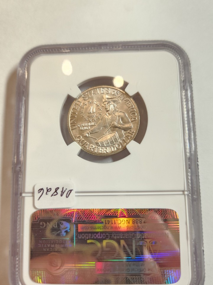 1976 S NGC MS 66 SILVER BICENTENNIAL WASHINGTON QUARTER | eBay