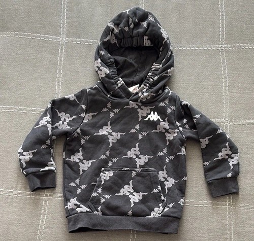 KAPPA Kids jacket coat pullover hoodie black | eBay