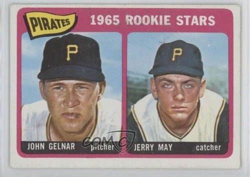 1965 O-Pee-Chee 1965 Rookie Stars John Gelnar Jerry May #143 Rookie RC ...