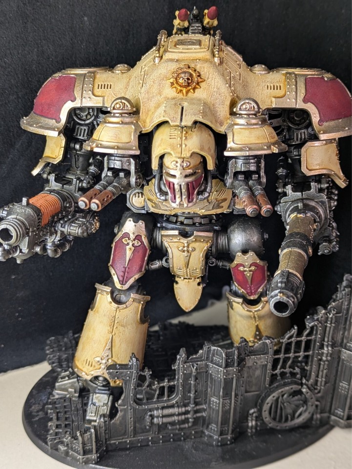 143 Knight Tyrant Chaos Knights Warhammer 40k Pro Well Painted | eBay