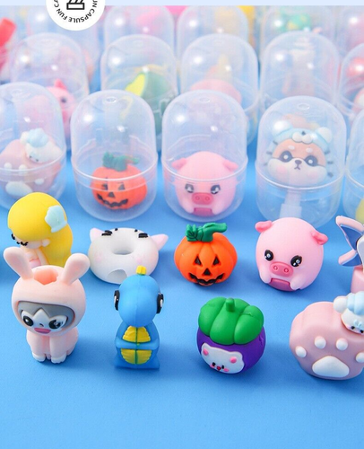 24pcs Transparent Ball Capsule Toys Kids Birthday Party Favor pencil ...
